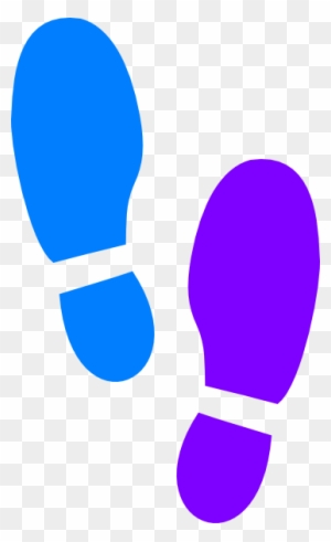 Children Footprints Clipart