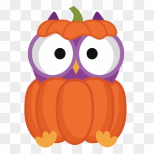 Pumpkin Owl Clipart