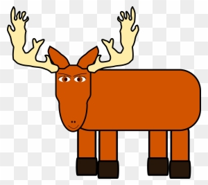 Cartoon Moose - Free Transparent PNG Clipart Images Download