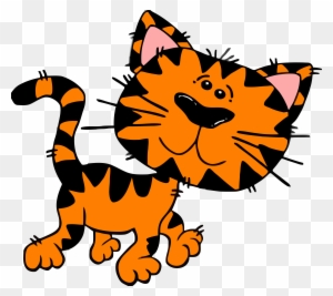Cute Cartoon Tiger Cub - Free Transparent PNG Clipart Images Download