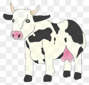 Yellow Cow Clip Art - Draw Cartoon Cow - Free Transparent PNG Clipart ...