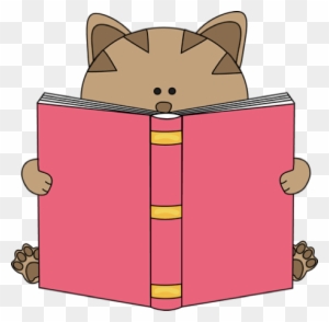 Cat Reading Book Clip Art - Cat Reading Clipart - Free Transparent PNG ...