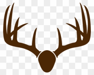 Elk Antlers Outline