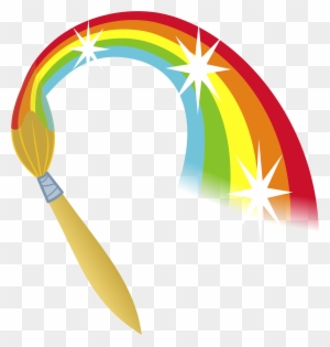 Paintbrush Clipart The Cliparts - Rainbow Paintbrush Clipart - Free ...