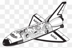 Docking Space Shuttle Clip Art