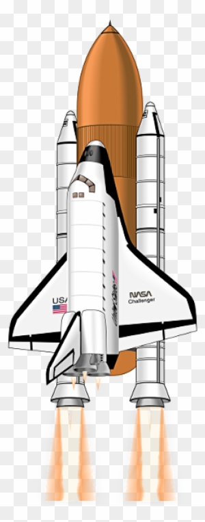 Space Shuttle Line Drawing - Space Shuttle Black And White Clipart ...
