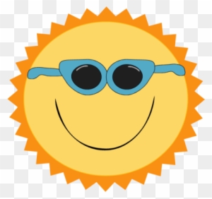 Sun With Sunglasses Clipart Clip Art Clipartfox - Wearing Sunglasses ...
