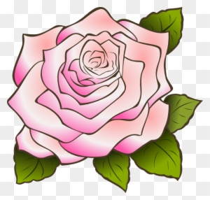 Light Pink Rose Clip Art