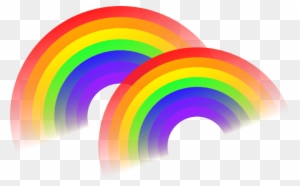 #4 The Double Rainbow - Rainbow Clipart Free - Free Transparent PNG ...