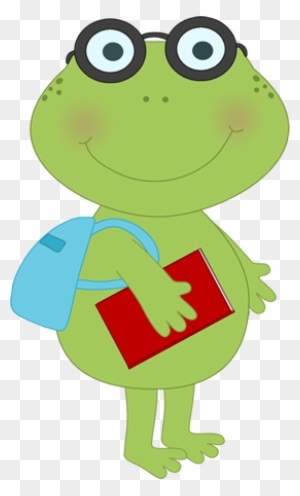 Frog And Chalkboard - Frogs School Clipart - Free Transparent PNG ...