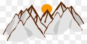 Mountain Clipart Bundok - Mountain Clipart - Free Transparent PNG ...