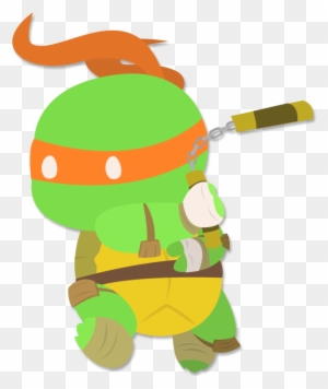 Mikey By Robo-shark - Mikey Tmnt Transparent - Full Size PNG Clipart ...