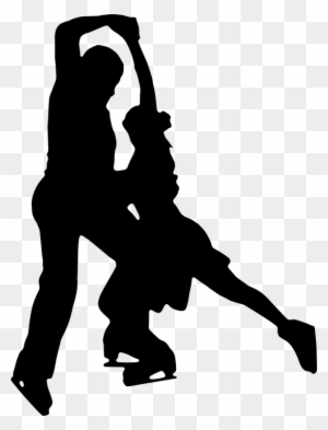 Ice Skating, Dance Skating, Ice Dancing - Ice Dance Silhouette - Free ...
