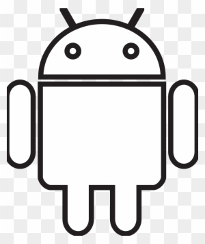 Android Clipart - Android Black And White - Free Transparent PNG ...