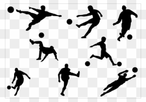 Playing - People Playing Football Vector - Free Transparent PNG Clipart ...