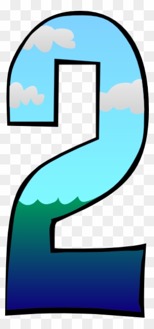 Clipart 2 Creation Day 2 Number Clip Art At Clker Vector - Creation ...