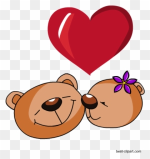 Teddy Bear Heart Valentine's Day Clip Art - Teddy Bear Heart Valentine ...