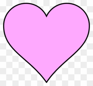 Light Pink Double Hearts Clip Art At Clker Com Vector - Light Pink ...