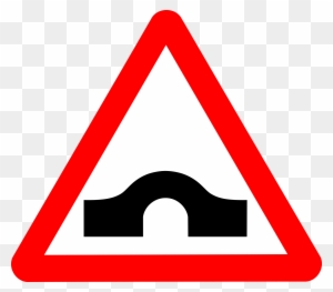 Roadsign-humpback - Bridge Road Sign Png - Free Transparent PNG Clipart ...