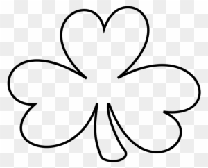 Shamrock Clipart Black And White, Transparent PNG Clipart Images Free ...