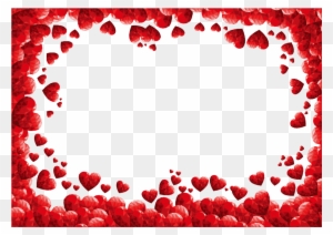 Valentines Day Border Clip Art, Transparent PNG Clipart Images Free ...