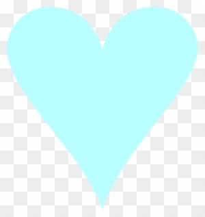 Blue Heart Clip Art - Light Blue Love Heart - Free Transparent PNG ...