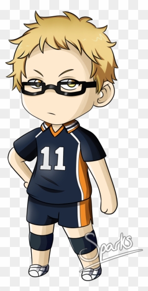 Tsukishima Kei Chibi By Sparksreactor Tsukishima Kei - Tsukishima Kei ...