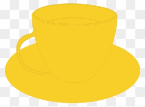 Yellow Tea Cup Clip Art - Free Transparent PNG Clipart Images Download