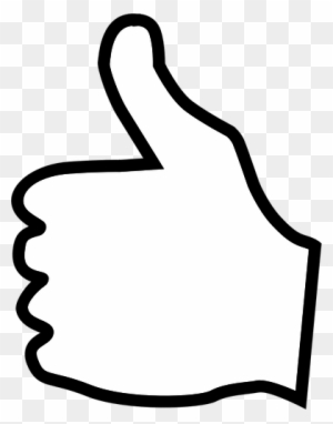 Left Hand Clipart - Thumbs Up Clipart Transparent Background - Free ...