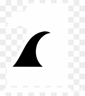 Uncw Seahawks Logo Black And White - Crescent - Free Transparent PNG ...