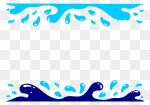 Swimming Border Cliparts - Template - Full Size PNG Clipart Images Download