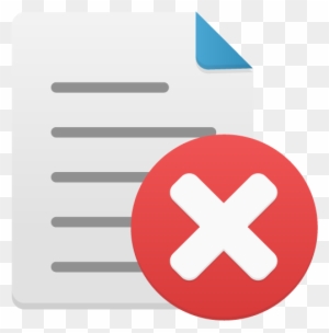 Delete Icon Png Red - Full Size PNG Clipart Images Download