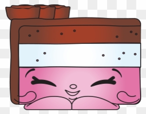 Linda Layered Cake - Piece Of Cake Shopkin - Free Transparent PNG ...