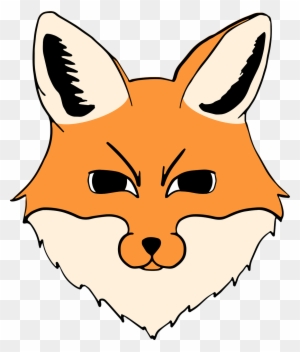 Fox Head Animal Vector Png Image - Face Fox Png Transparent - Free ...
