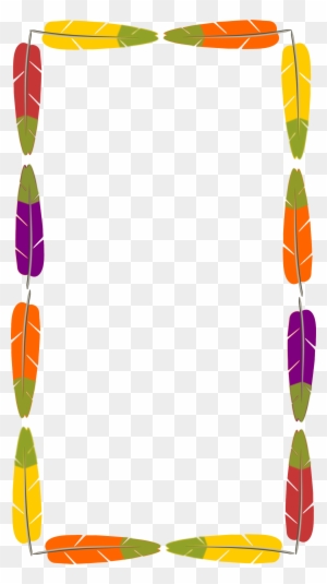 Feathers Frame - Feather Border - Free Transparent PNG Clipart Images ...