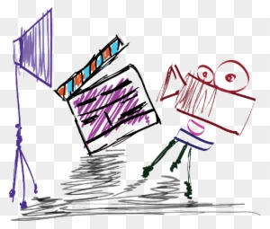 Light Camera Action - Sketch - Free Transparent PNG Clipart Images Download