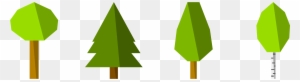 Big Image - Tree Flat Vector Png - Free Transparent PNG Clipart Images ...