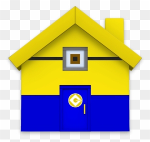 Minion House By Mferis - Minion With A House - Free Transparent PNG ...