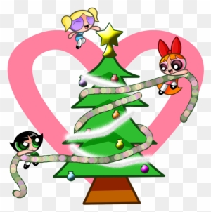 Happy Tree Powerpuff Girls - Full Size PNG Clipart Images Download