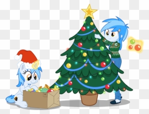 Christmas Vector Of The Mlp Vc Mascot By Pirill Poveniy - Cartoon ...