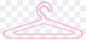 Pretty Clipart Hanger - Pink Hanger Clipart - Free Transparent PNG ...