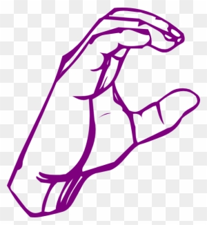 Sign Language C - Free Transparent PNG Clipart Images Download