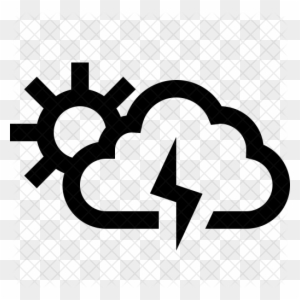 Stormy, Weather Icon - Icon - Free Transparent PNG Clipart Images Download