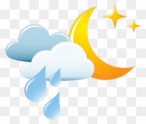 Night Rain Icons - Icon - Free Transparent PNG Clipart Images Download