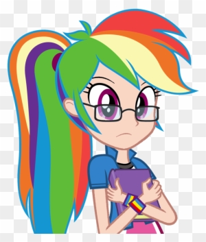 Zacatron94, Book, Cute, Dashabetes, Dork, Editor - Nerd Rainbow Dash ...