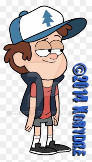 Dipper Pines By Doddlefur - Dipper Gravity Falls Png - Full Size PNG ...