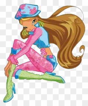 Winx Club Flora - Winx Club Sophix Flora - Free Transparent PNG Clipart ...