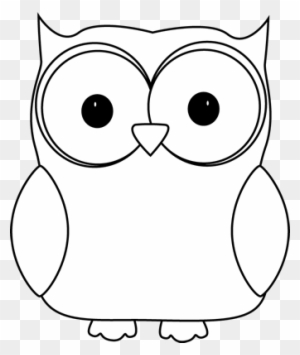 Owls Clipart Black And White