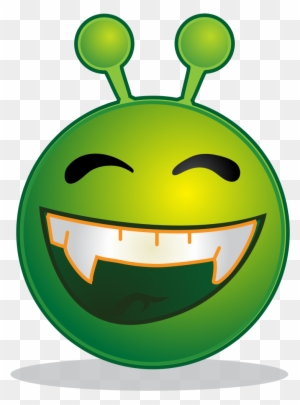 Smiley Alien Green - Free Transparent PNG Clipart Images Download
