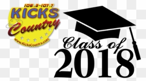 Graduating With Class Logo Transparent Background - Class Of 2018 ...